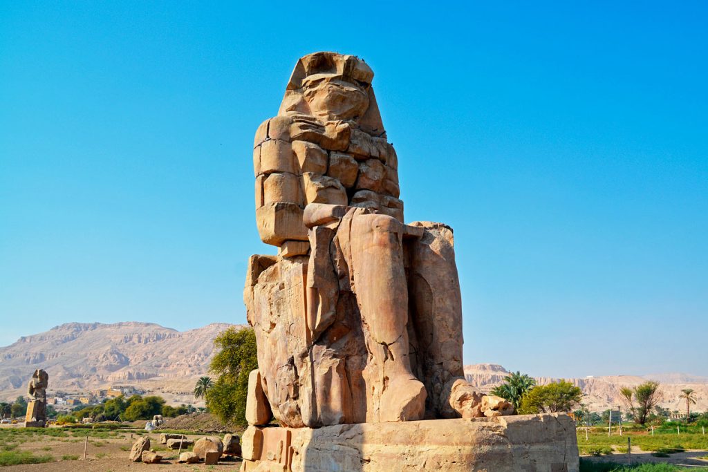 Los Colosos de Memnón, iconos del pasado